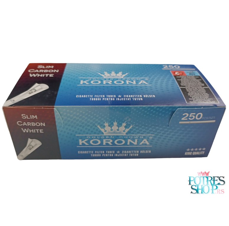 TUBE KORONA SLIM KARBON WHITE 250