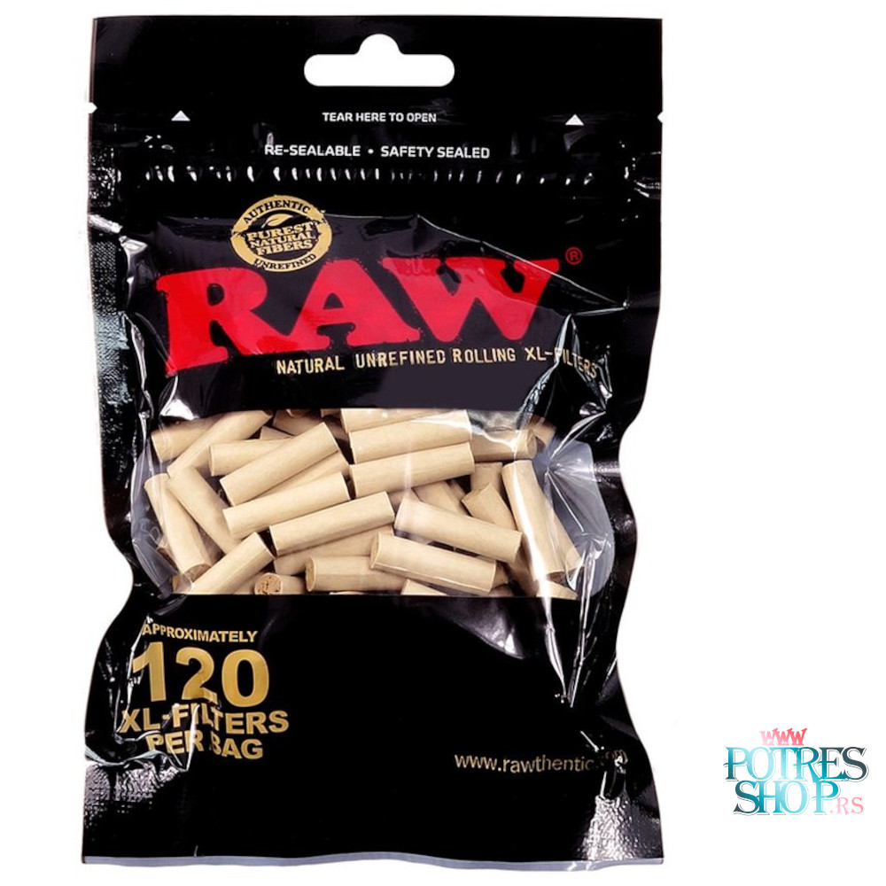 RAW FILTER CELULOZA BLACK XL