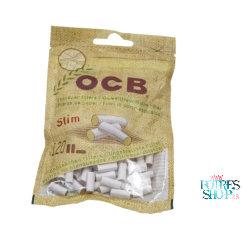 OCB FILTERI SLIM NATURAL 120