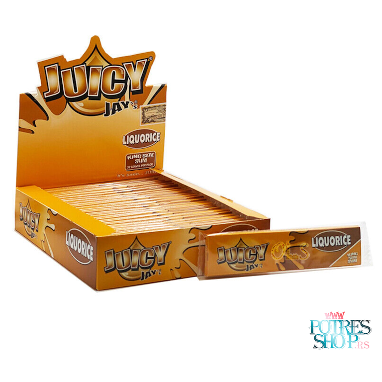 JUICY JAYS RIZLA LIQUORICE