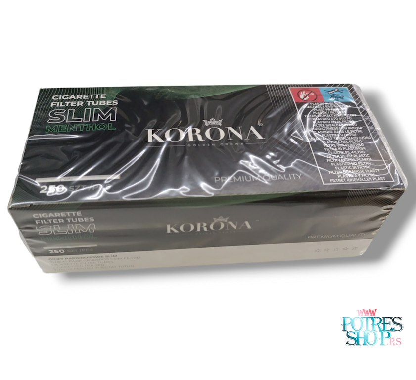 TUBE KORONA MENTOL SLIM 250