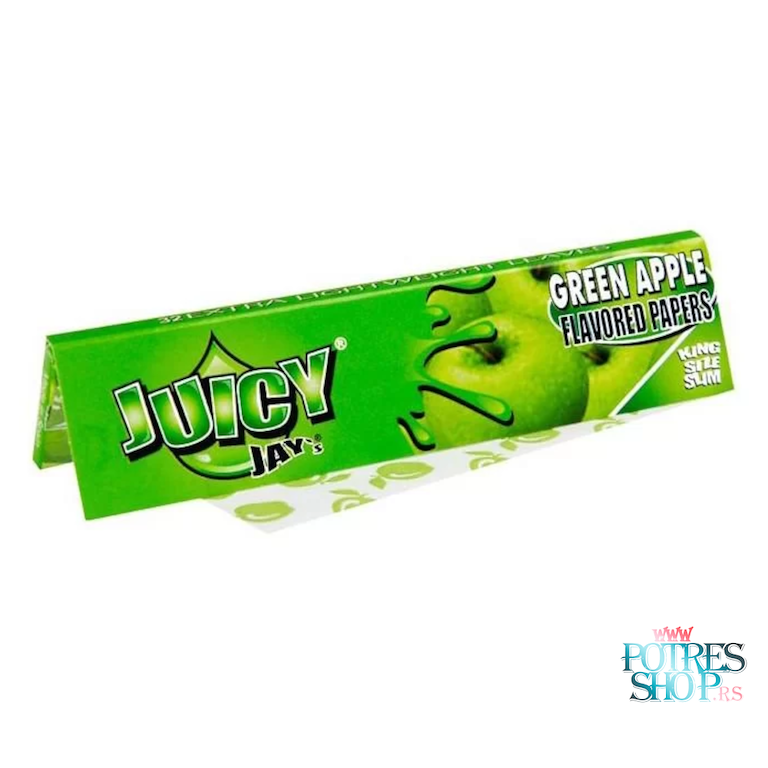 JUICY JAYS GREEN APPLE RIZLA MIX N ROL