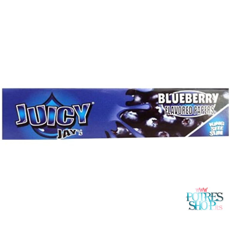 JUICY JAYS BLUEBERRY RIZLA MIX N ROL