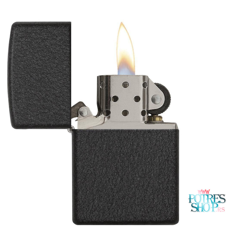 ZIPPO UPALJAC 236 BLACK CRACKLE