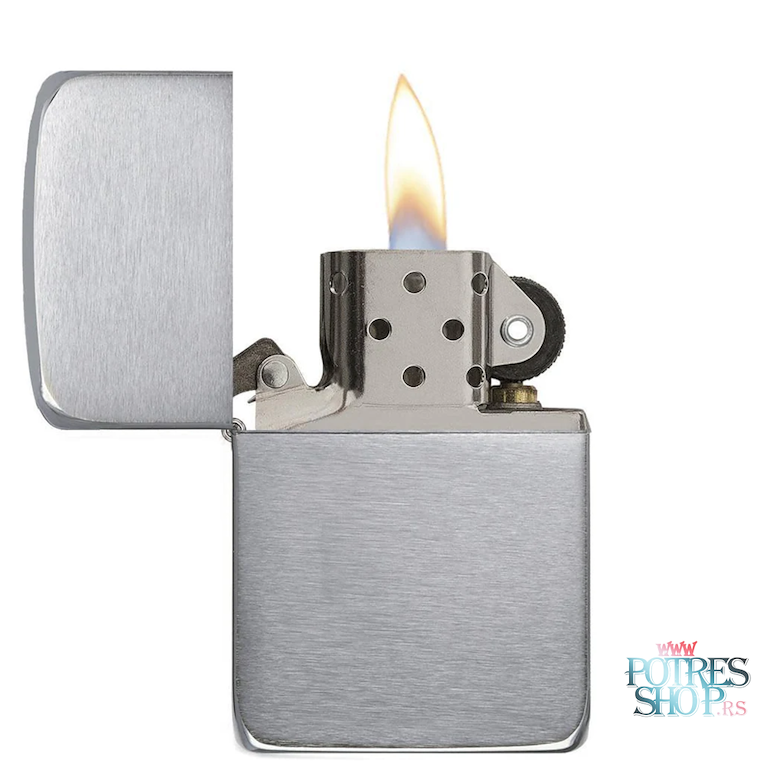 ZIPPO UPALJAC 1941 CHROME VINTAGE LTR