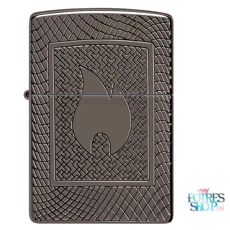 ZIPPO UPALJAC 48569 ARMOR PATTERN DESIGN