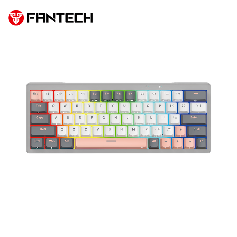 GEJMERSKA MEHANICKA TASTATURA FANTECH MK912 ATOM PRO63 RGB WIRELESS SATURN (RED SWITCH)