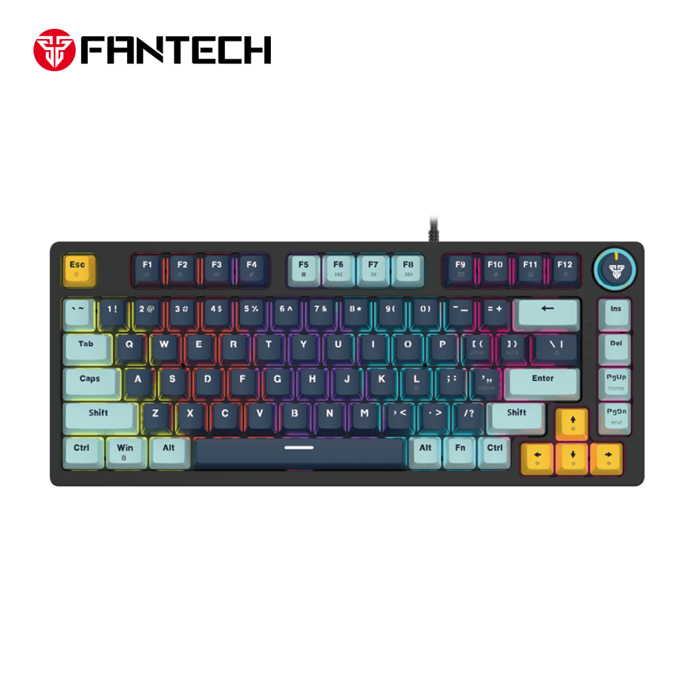 GEJMERSKA MEHANICKA TASTATURA FANTECH MK875 ATOM 81 NAVY (BLUE SWITCH)