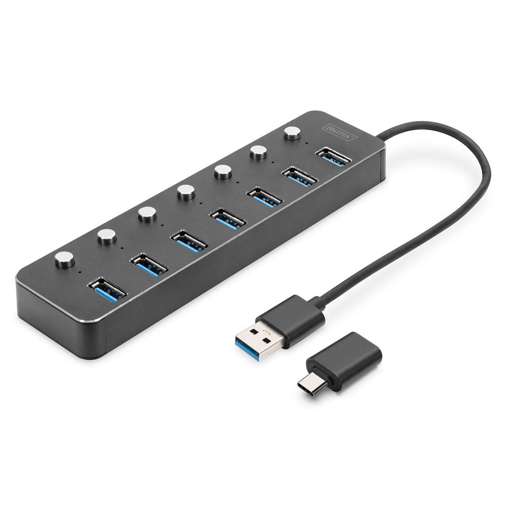 USB hub 7 3.0 porta sa prekidacima