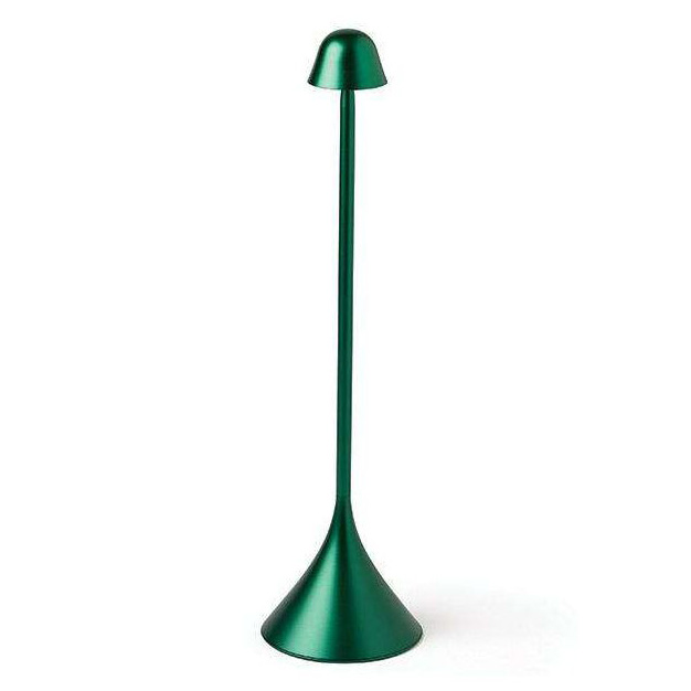 Bežicna stona led lampa, vodootporna, sa dimerom, zelena