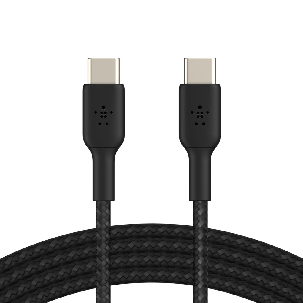 Kabl USB-C na USB-C 1m crni