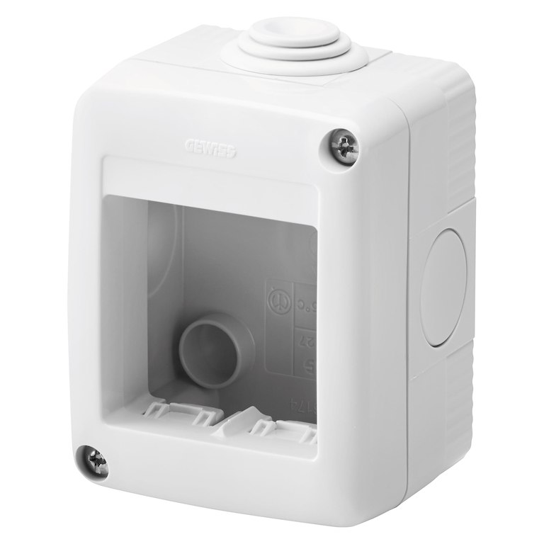 System, nadgradna kutija 2M, IP40, siva