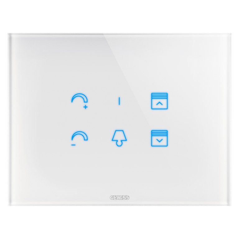 Chorusmart, ICE TOUCH panel staklo 6s, saten belo