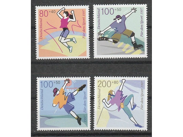 Für den Sport - Sports Aid - 1997 - MNH