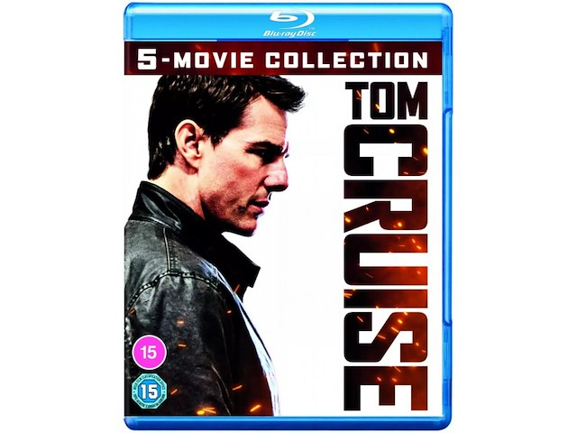 Tom Cruise 5 Movie Collection Box Set Blu-Ray