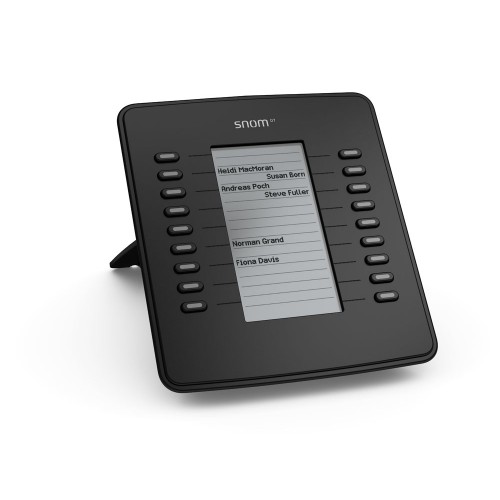 SNOM Exp. Mod for 715,720,725, 765, 18 buttons,USB, crni
