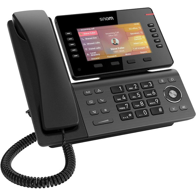 SNOM Stoni kancelar.tel.5" IPS kolor ekran,10 tastera USB2.0