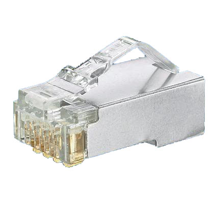 Mikrokonektor RJ45 Cat5e STP, za 24-26AWG kabl, 100kom/pak