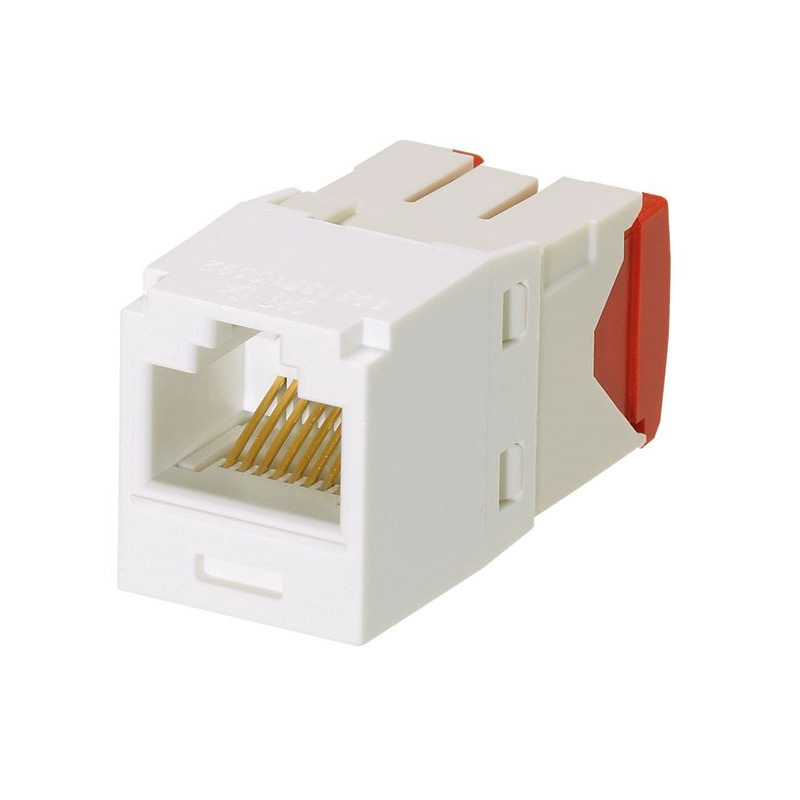 Mini-Com® UTP RJ45 Modul CAT5e, TG Style, beli