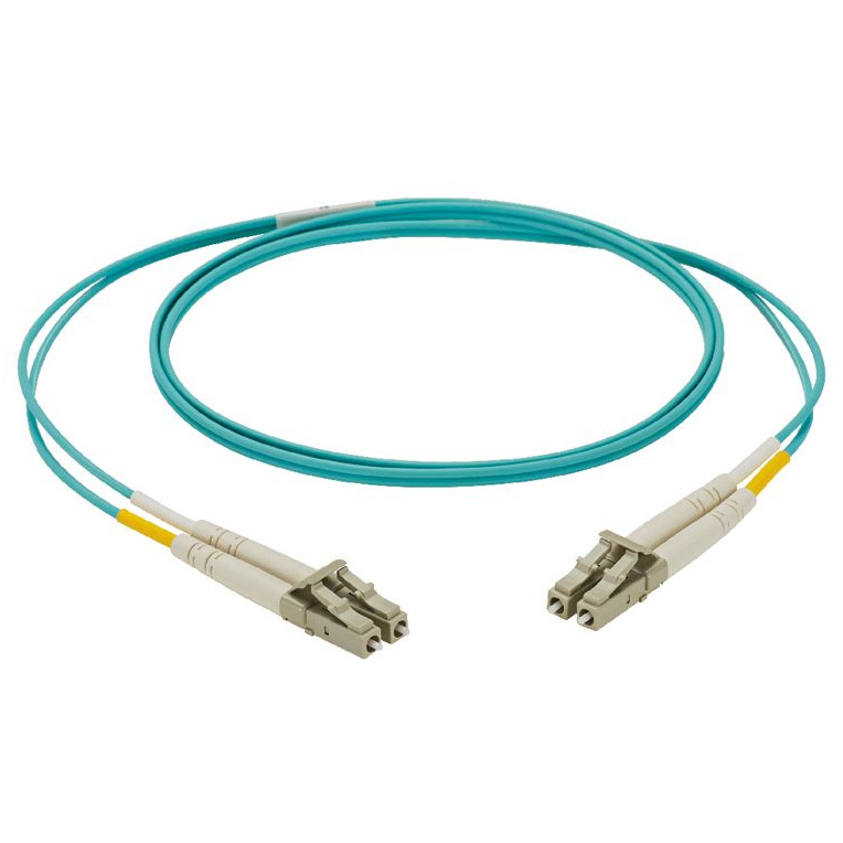NetKey® SM OS2 patch cord duplex LC/APC-LC, LSZH, 3m