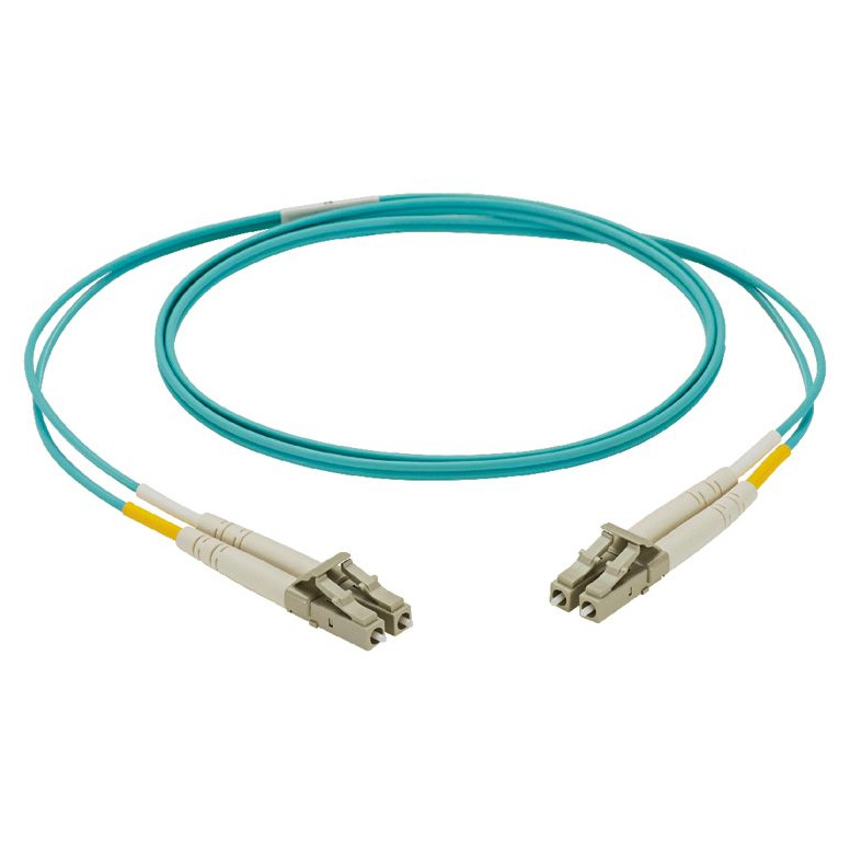 NetKey® SM OS2 patch cord duplex SC/APC-LC, LSZH, 3m