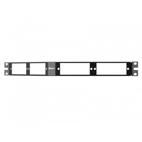 Patch panel FO, za 4xFAP ili FMP, 1U, ugaoni, crni