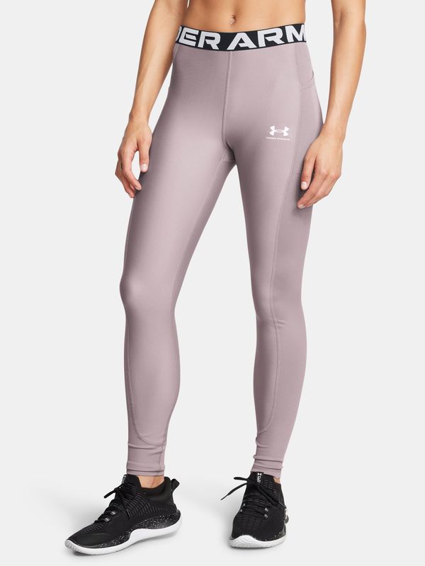 UNDER ARMOUR WOMEN'S HEATGEAR RIB LEGGINGS - WOMEN