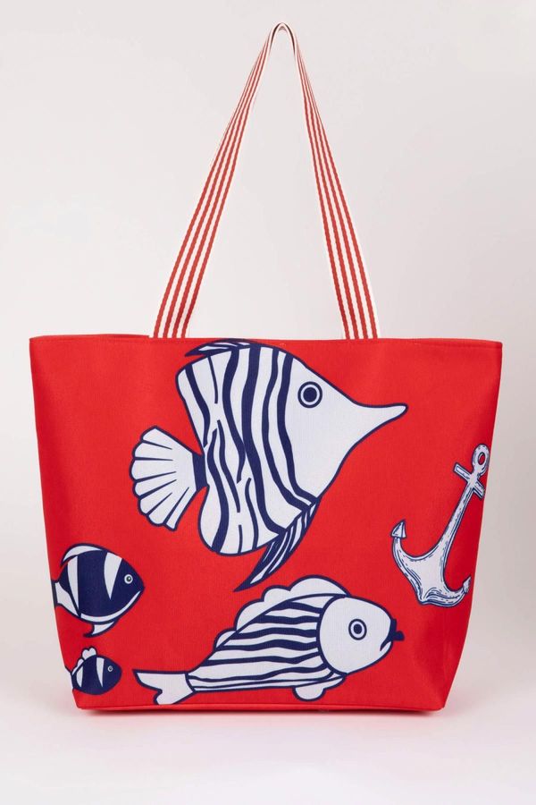 DEFACTO WOMEN'S CANVAS HANDBAG