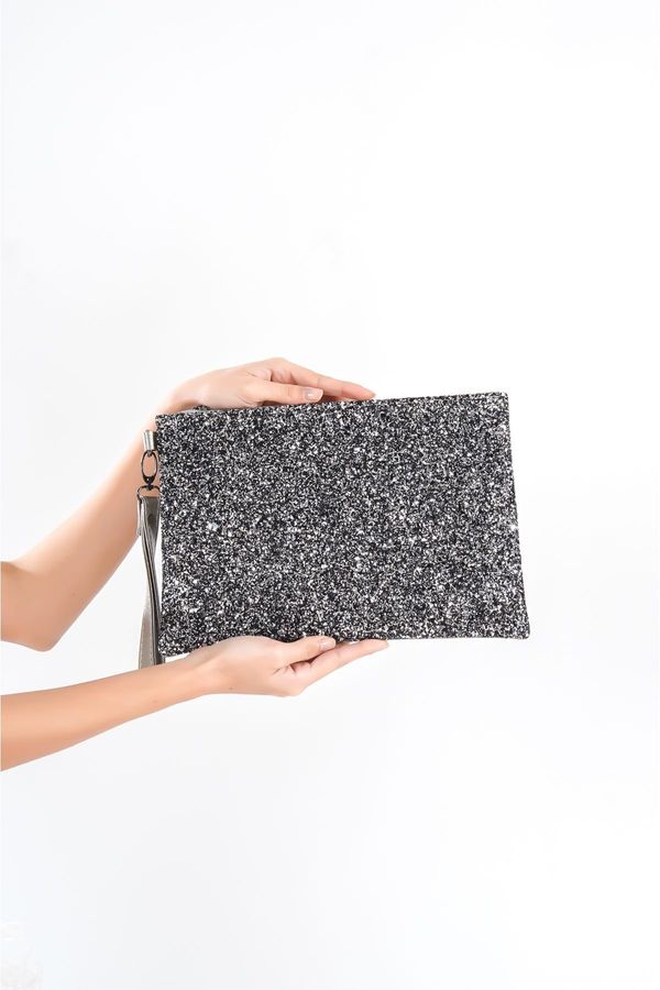 CAPONE OUTFITTERS SEQUIN PARIS 221 WOMEN'S CLUTCH BAG