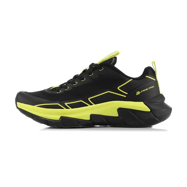 RUNNING SHOES WITH ANTIBACTERIAL INSOLE ALPINE PRO SONEB BLACK