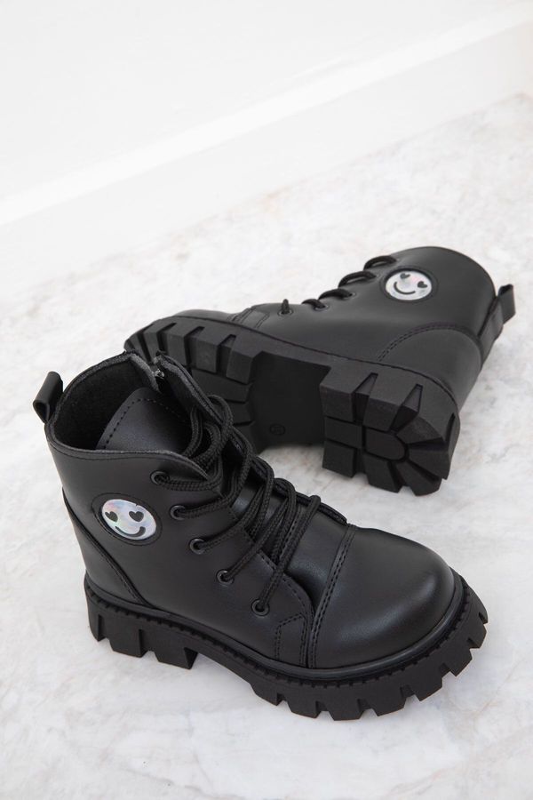 SOHO BLACK KIDS BOOTS & BOOTIE 19859