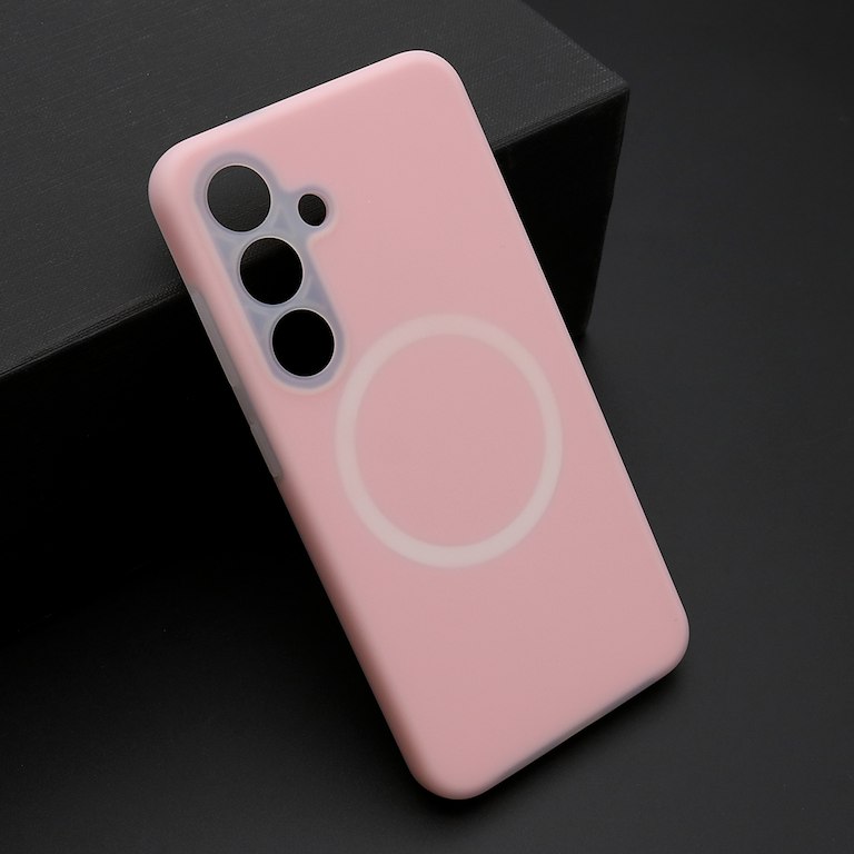 Zastitna maska (futrola) PASTEL COLOR MagSafe - Samsung S931 Galaxy S25 5G roze (MS)