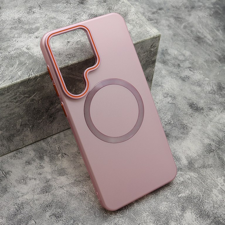 Zastitna maska (futrola) PRO CASES MagSafe - Samsung S936 Galaxy S25 Plus 5G roze (MS)