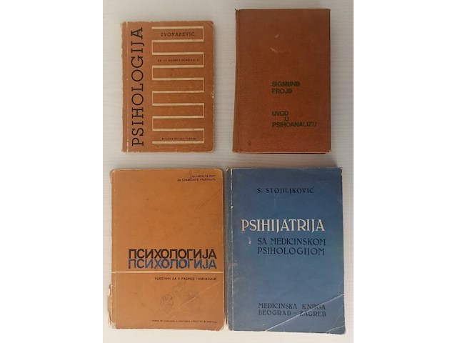 Psihologija – 4 knjige