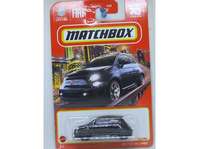 matchbox fiat 500 turbo