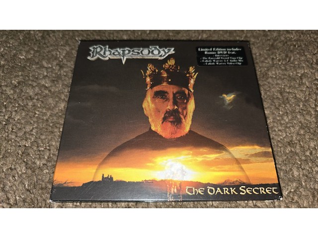 Rhapsody - The dark secret CD EP + DVD , ORIGINAL