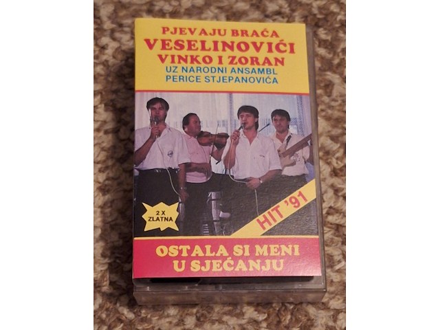 KASETA-VINKO&;;;ZORAN VESELINOVIĆ-OSTALA SI MENI U SEĆANJU