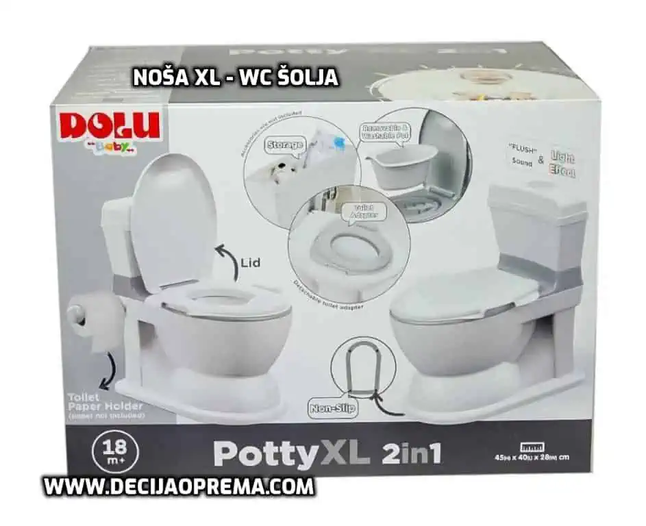 Dolu Nuve Noša Wc Šolja XL Relax Beige