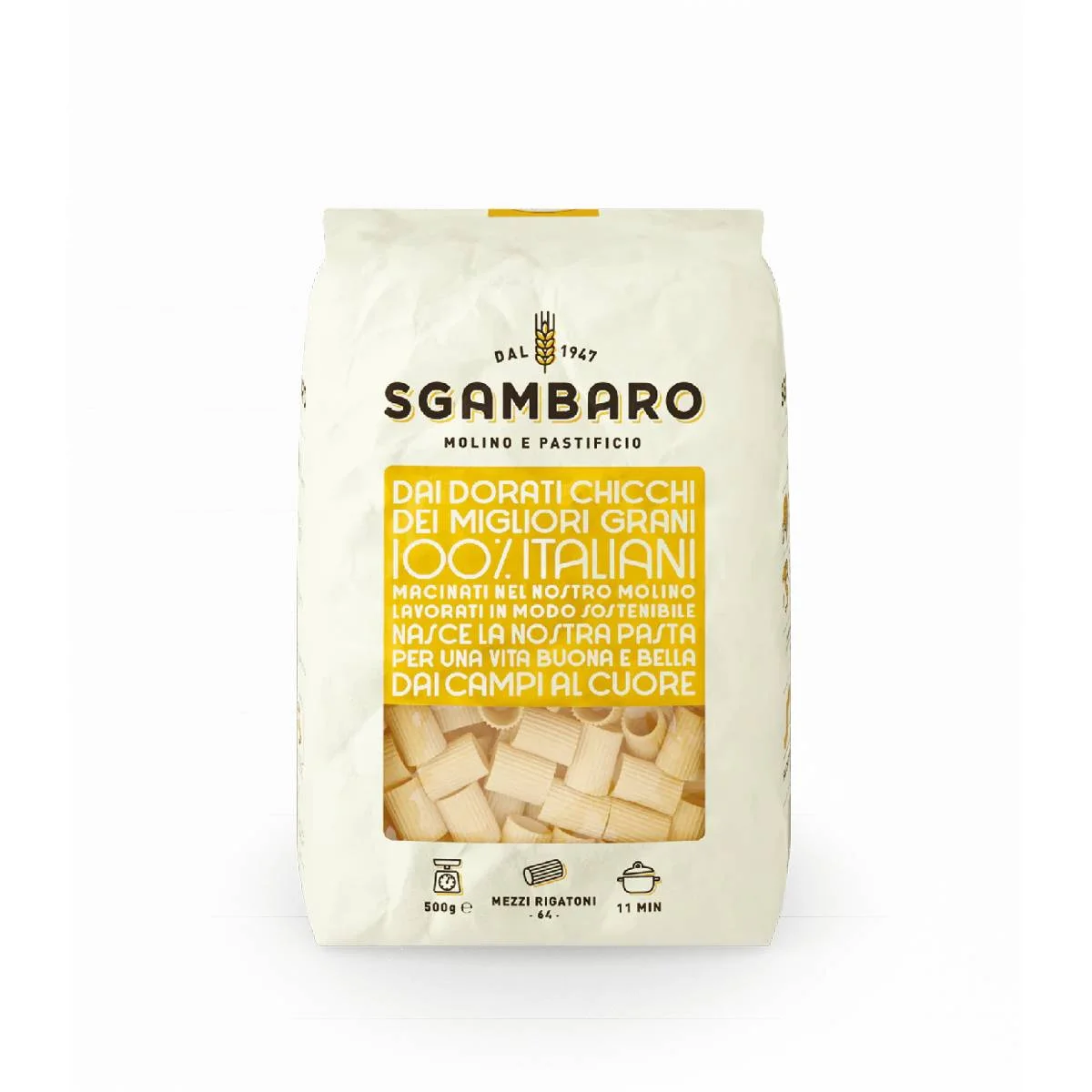 Mezzi rigatoni Sgambaro