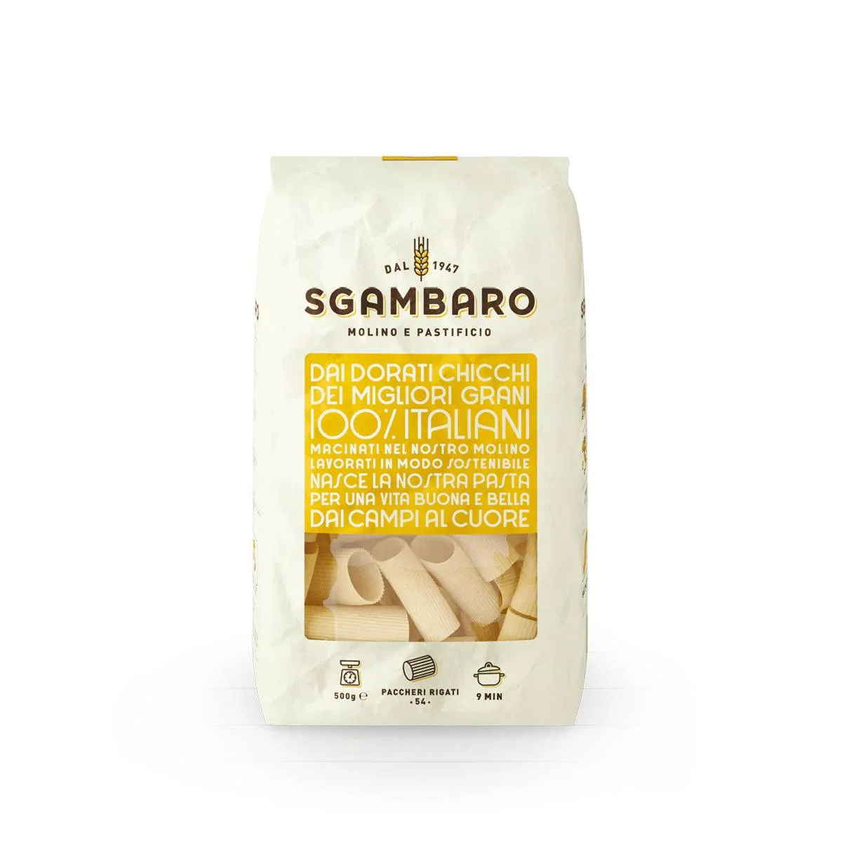 Paccheri rigati Sgambaro