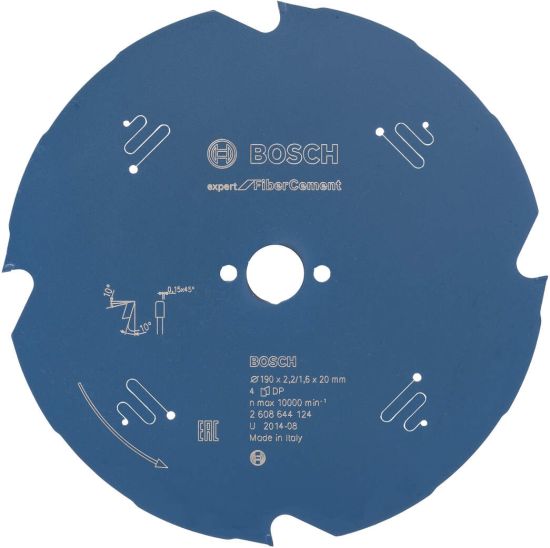 Bosch list kružne testere Expert for Fiber Cement 190 x 20 x 2,2 mm, 4 - 2608644124