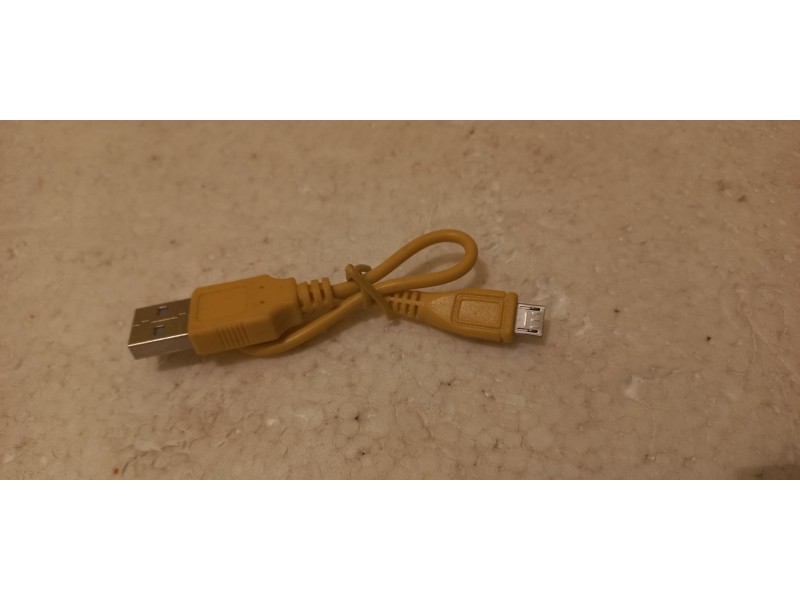 ❗NOVO: Mikro USB kabl ŽUTA