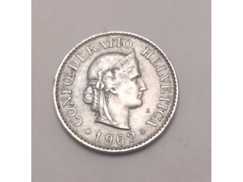 ** ŠVAJCARSKA - 10 RAPENA 1962. **