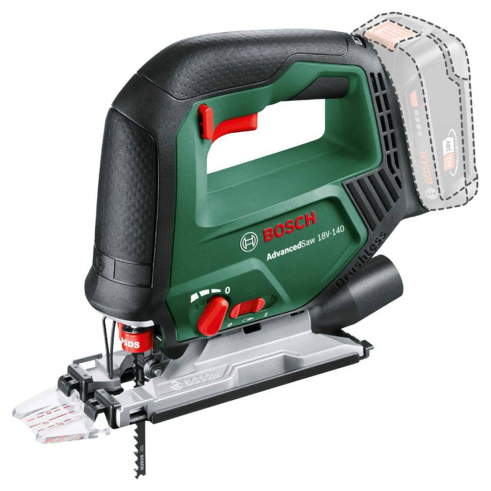 BOSCH 0603013000 AdvancedSaw 18V-140 Akumulatorska ubodna testera SOLO