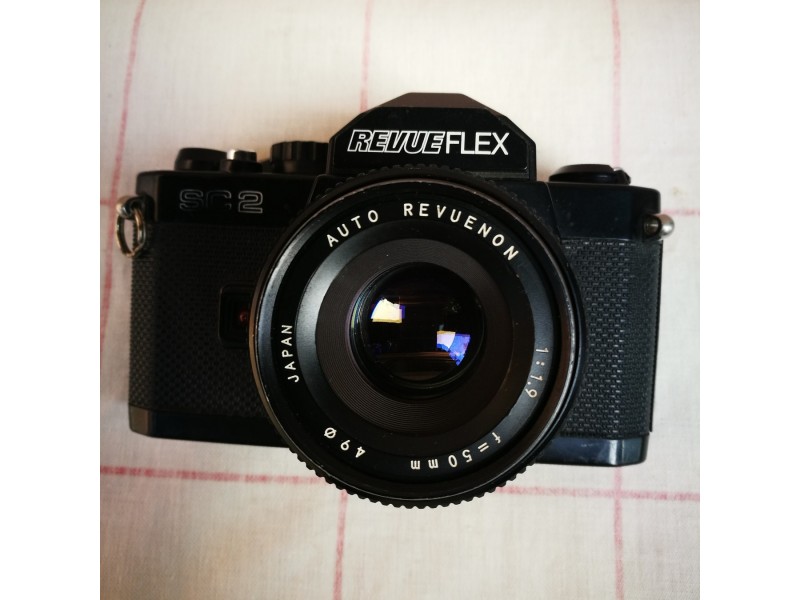 REVIFLEX SC-2 OBJEKTIV AUTO REVINON F-1 PREMA 1,9/50mm