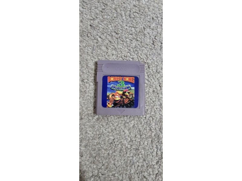 Donkey Kong Land 3 Nintendo Game boy Bootleg