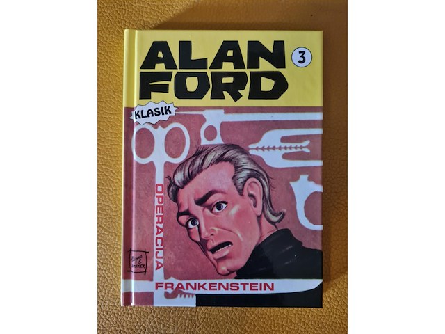 Alan Ford br. 3 HC klasik Strip Agent