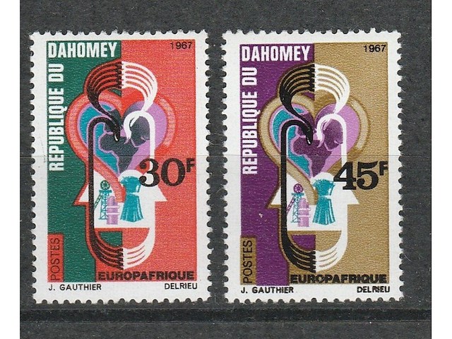 Dahomey - Europafrica - 1967 - MNH