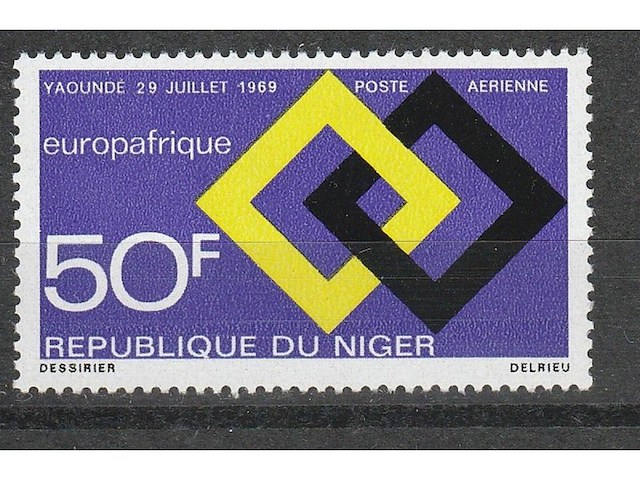 Niger - Europafrica - 1969 - MNH