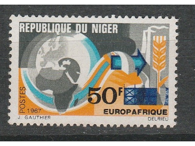 Niger - Europafrica - 1967 - MNH